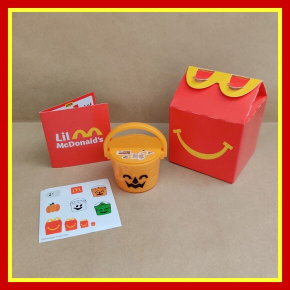 McDonald's | Toys | Lil Mcdonalds Boo Bucket Happy Meal Toy 8 July 2025 ...